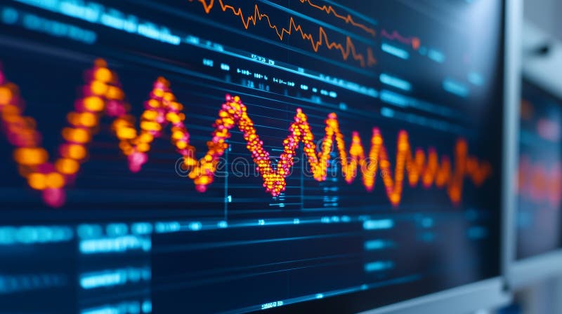 Digital Dna Sequencing Visualization Stock Illustrations – 563 Digital ...