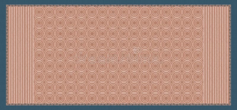 High Resolution a Ethnic Texture Border Design. a Beautiful Border with ...