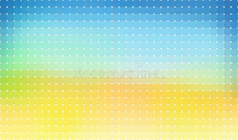 Abstract Grid Background of Rounded Bright and Summery Colored Squares ...