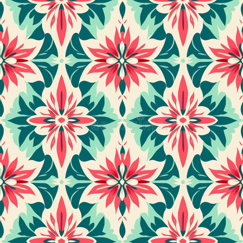 High Resolution Geometric Floral Ikat Pattern Designs and Textures ...