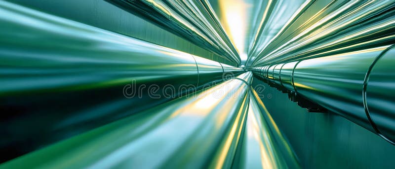 High-resolution Green Oil Pipeline in a Gas Storage Facility with Ample ...