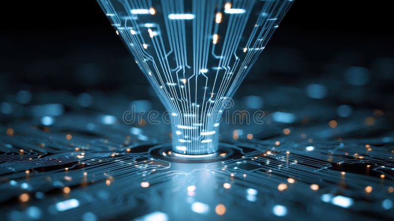 A Stunning Image of Big Data Funnel Processing Information on ...