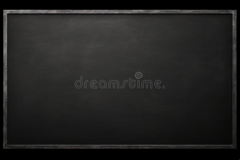 Empty Black Chalkboard Texture Background, AI Generated Stock ...