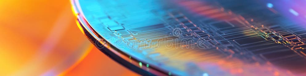 High-resolution Image of a Computer Chip S Internal Components Stock ...