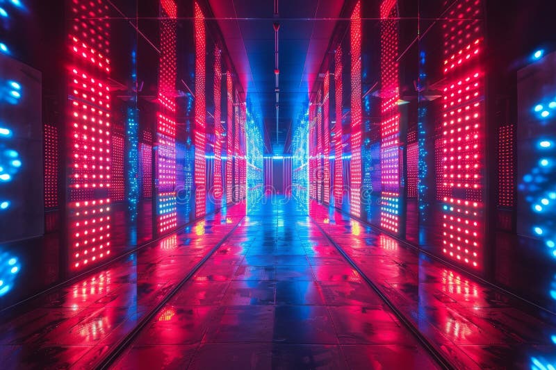 A High-resolution Image of a Cyber Abstract Backgrounds. Stock Photo ...