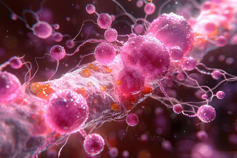 Microscopic Pink Cells, Connecting Filaments and Droplets: Abstract ...