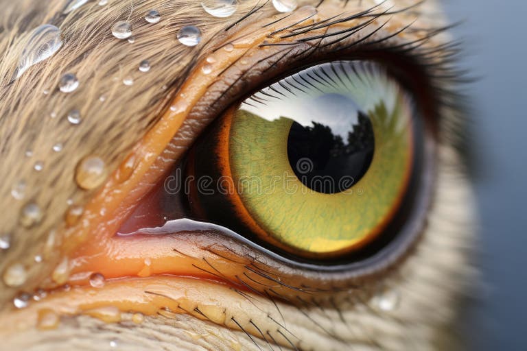 High-resolution Image of a Ducks Swollen Eye Stock Image - Image of ...