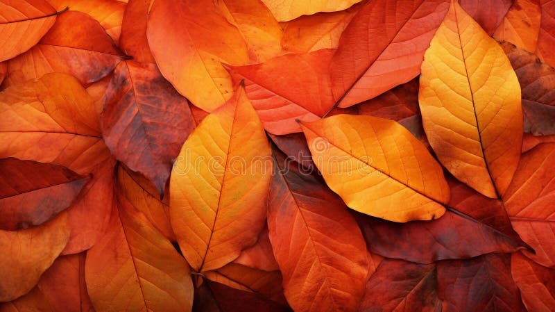 High-Resolution Image of Fallen Autumn Leaves in Various Shades of Red ...