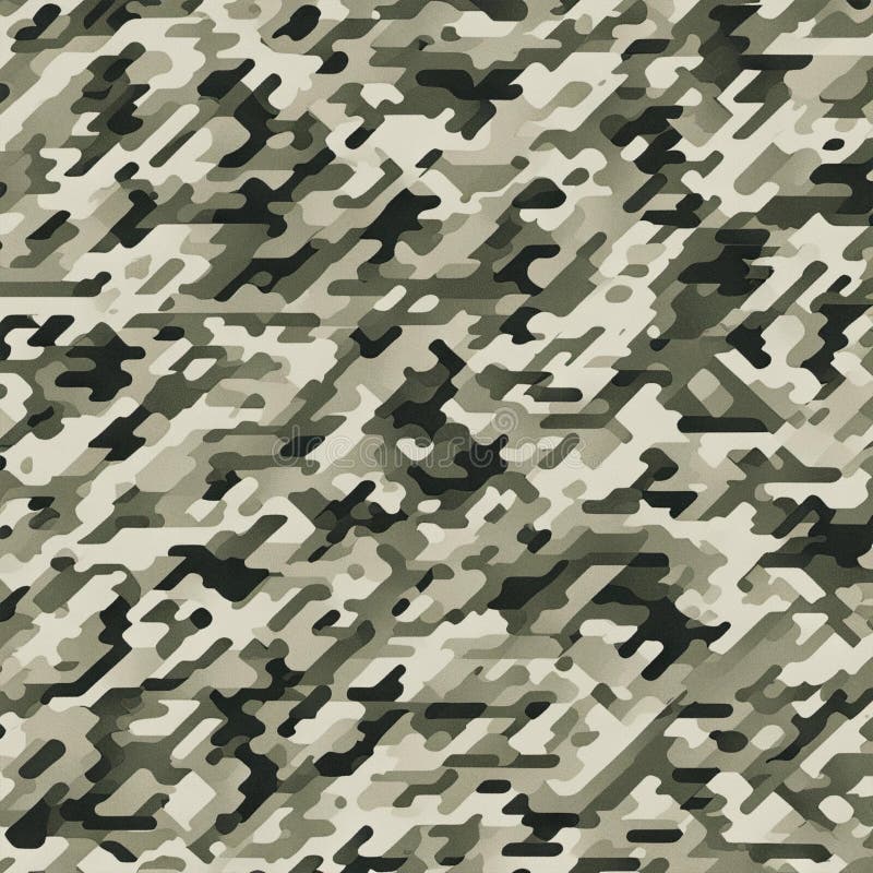Modern Camouflage Digital Camo Pattern Textile Background Stock ...