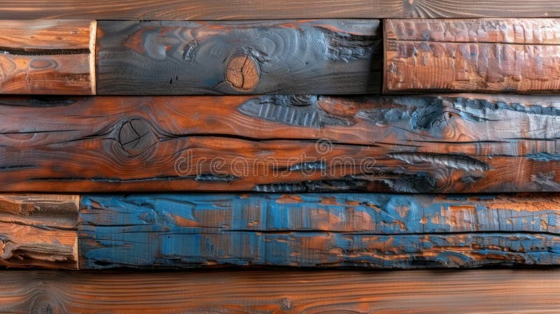 Rustic Brown Timber Texture Background for Panoramic Banners Stock ...