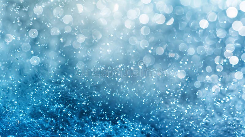 Abstract Blue Bokeh Background, Artistic Texture Concept Stock ...