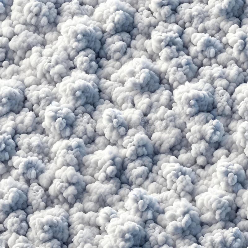 Seamless Cloud Texture Background, AI Generated Stock Illustration ...