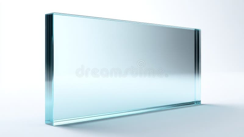 A Stunning Image of Floating Panel of Transparent Glass in a 9x16 ...