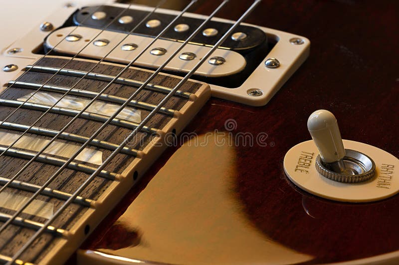 High-resolution Image of a Guitar Featuring a Detailed Closeup of the ...