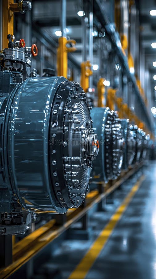 High-Resolution Image of Industrial Power Systems Stock Illustration ...