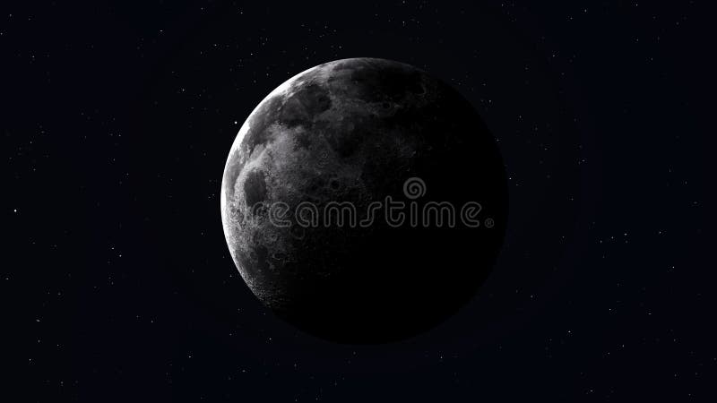 Moon - High Resolution Infographic Presents One of Stock Photo - Image ...