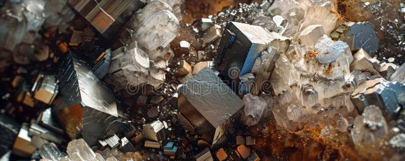 A High-resolution Image of Rare Earth Minerals in a Laboratory Setting ...