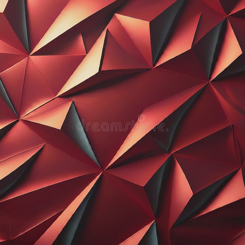 Red Triangle Pattern stock illustration. Illustration of pattern ...