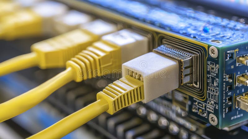 Explore the Intricate Details of Network Infrastructure with this High-resolution Image ...