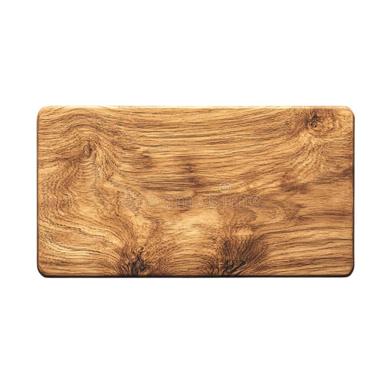 Rectangular Rustic Brown Wooden Board Texture Oak Dark Grain Isolated ...