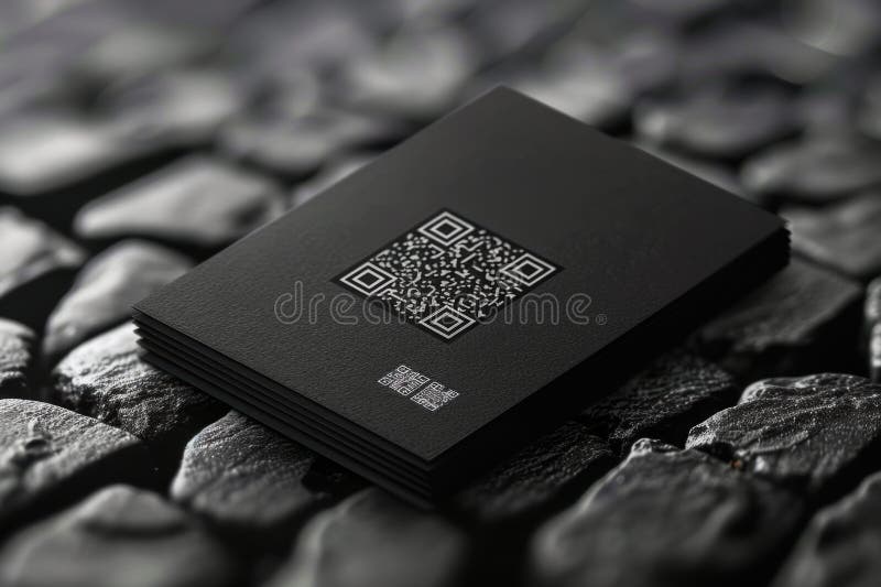 Modern Business Card with QR Code. Professional Corporate Identity ...