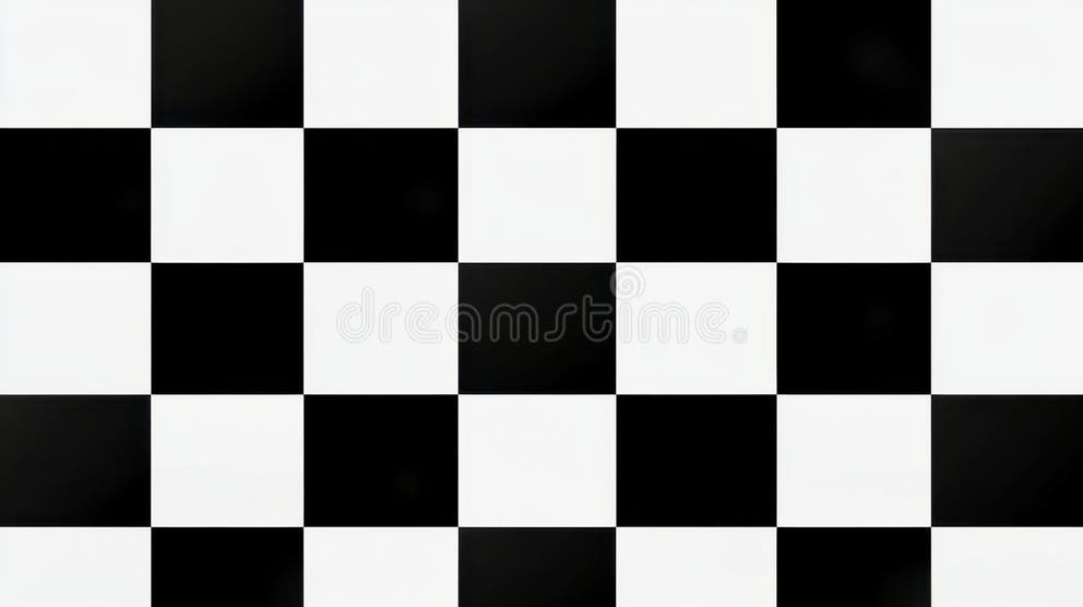 Abstract Black and White Checkerboard Pattern Background Texture Stock ...