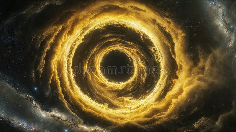 High-resolution Image Showcasing a Cosmic Vortex in a Spiral Galaxy ...