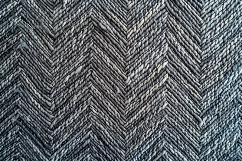 Close-up Textured Herringbone Fabric Pattern, Design Background Stock Illustration ...