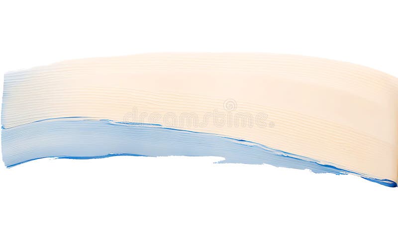 High-resolution Image of a Single, Broad Brushstroke Stock Illustration ...