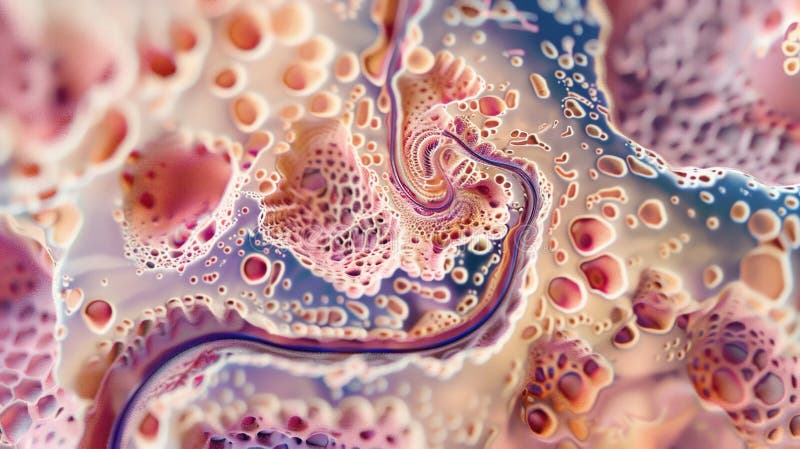 High Resolution Image of Stained Biological Sample for Histology ...