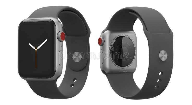 High-Resolution Image of Two Smartwatches Showcasing Modern Technology ...