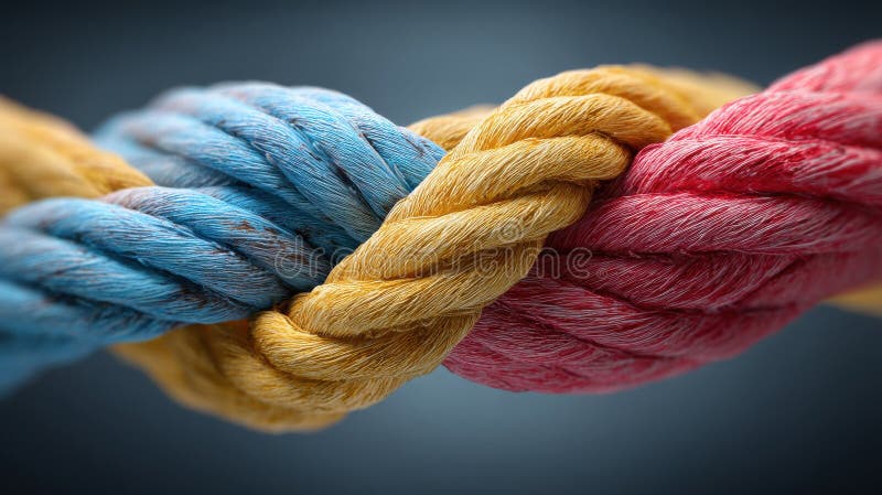 A Stunning Image of Unity and Teamwork Concept As a Business Metaphor ...