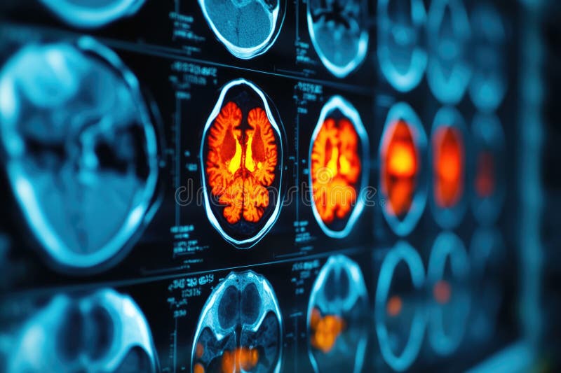 High-resolution Images of Brain Scans with Detailed Information about ...