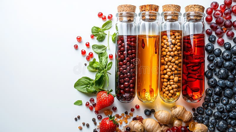 This High-resolution 8K Image Presents a Scientific Exploration of Food ...