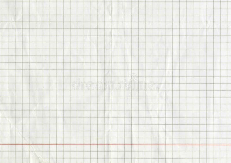 High Resolution Large Image of a White Uncoated Checkered Graph Paper ...