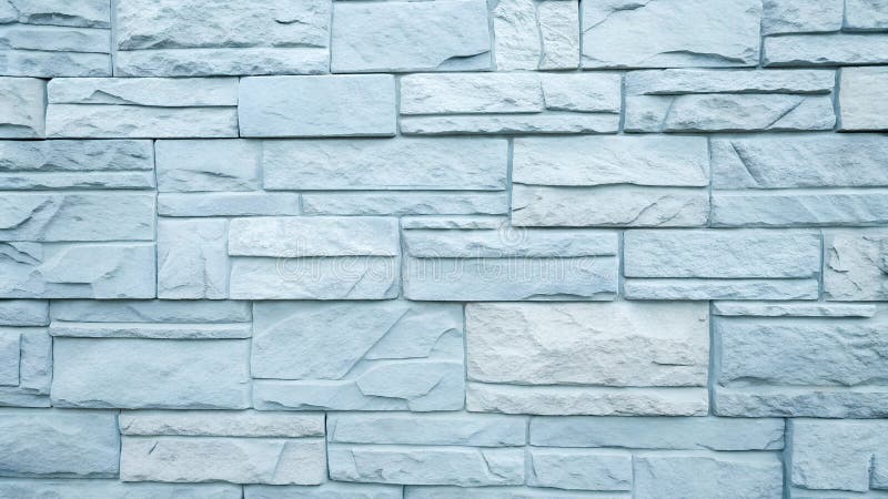 Light Blue Stone Wall Texture Image, with Gray Background Image, 3D ...