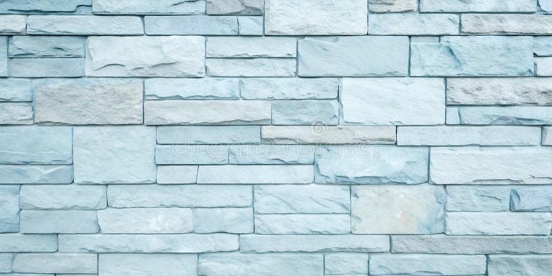 Light Blue Stone Wall Texture Image, with Gray Background Image, 3D ...