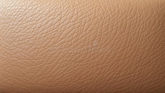 High-Resolution Light Brown Leather Texture, Detailed Grainy Surface ...