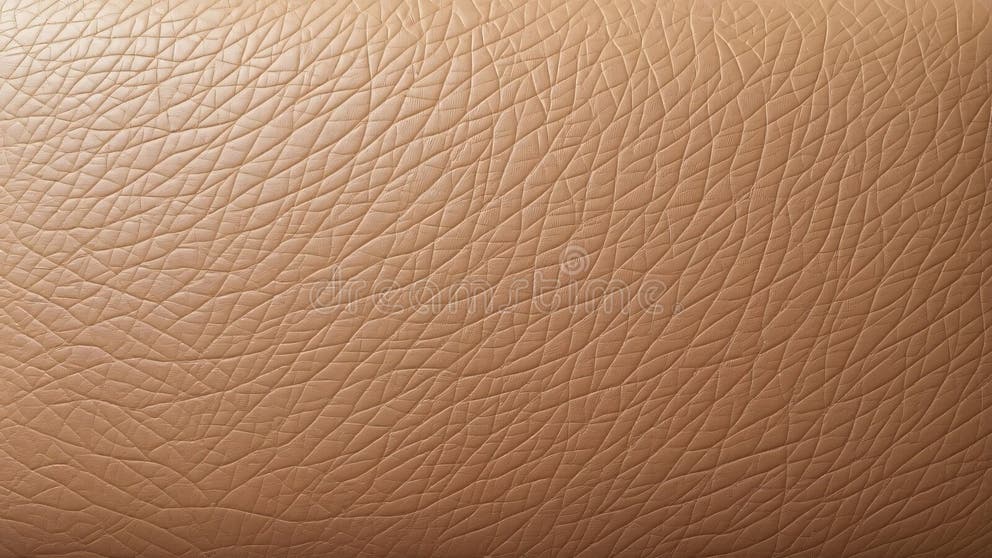 High-Resolution Light Brown Leather Texture, Detailed Grainy Surface ...