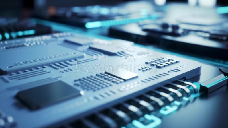 Explore Intricate Details of Advanced Microchips and Their Designs in a ...