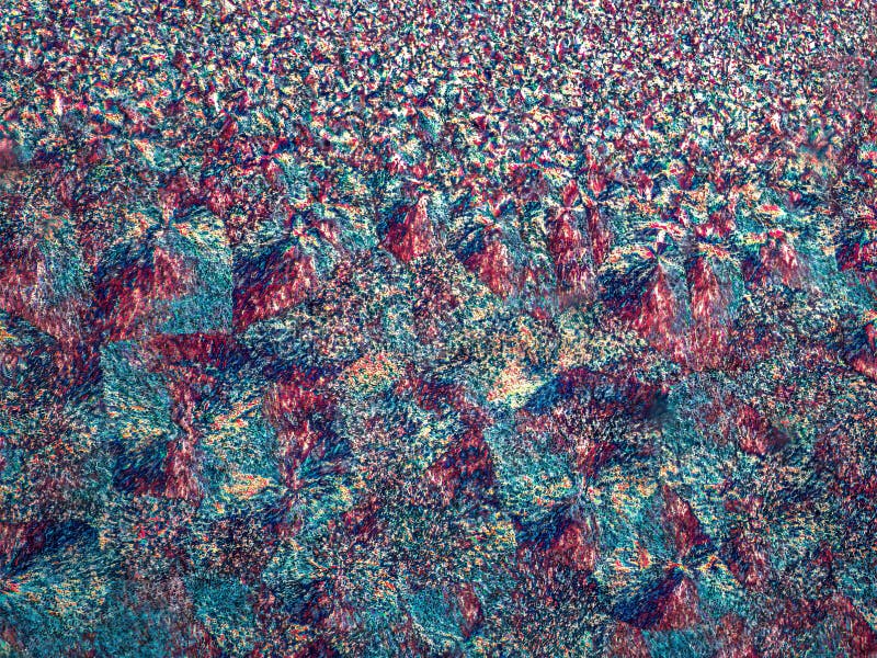 High-resolution Macro Shot of Colorful Semi-crystalline Structure of ...