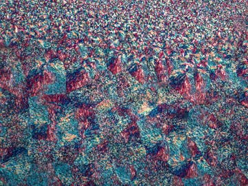 High-resolution Macro Shot of Colorful Semi-crystalline Structure of ...