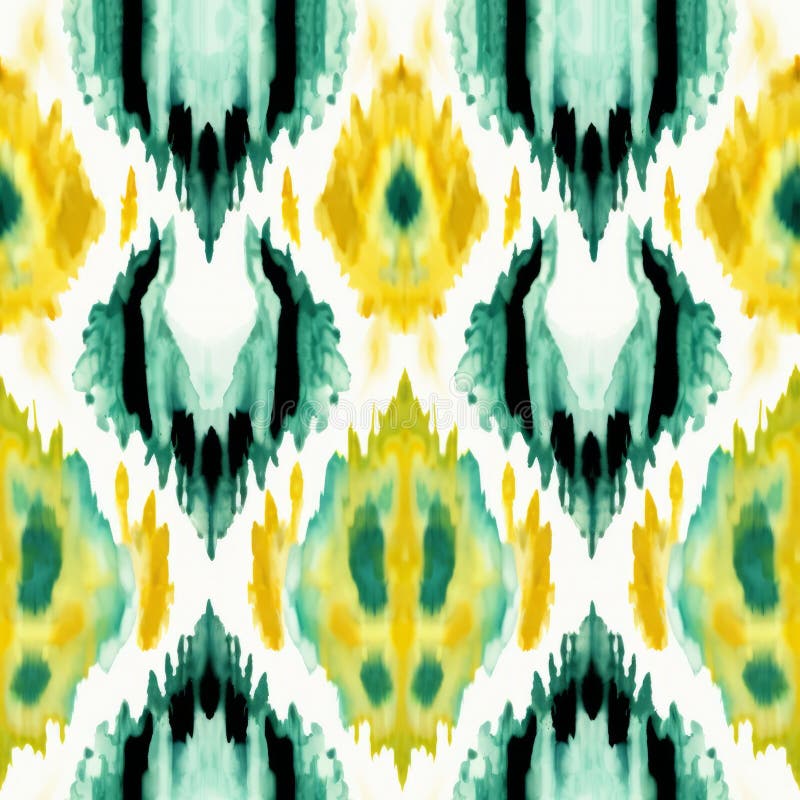 High Resolution Marble Ikat Pattern with Symmetrical Design Stock ...