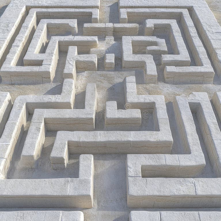 Explore the Intricate Pathways of this Captivating Maze, a Visual ...