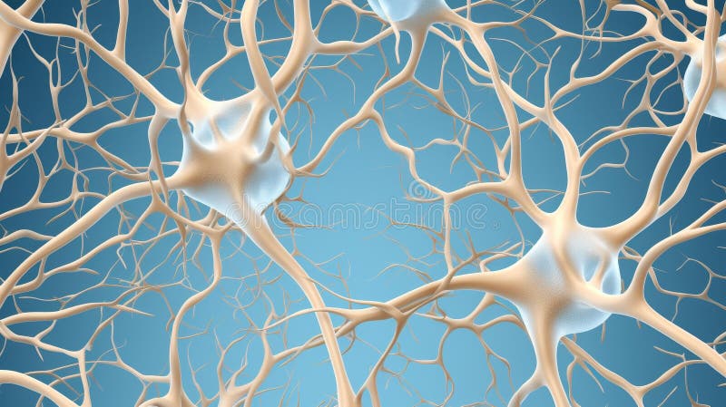 High Resolution Medical Illustration of Brain Textures with Detailed ...