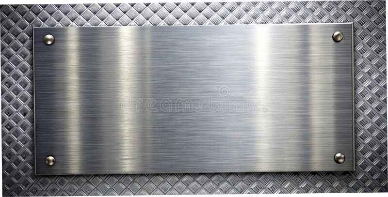 High-Resolution Metal Steel Plate Texture for Industrial Design Stock ...