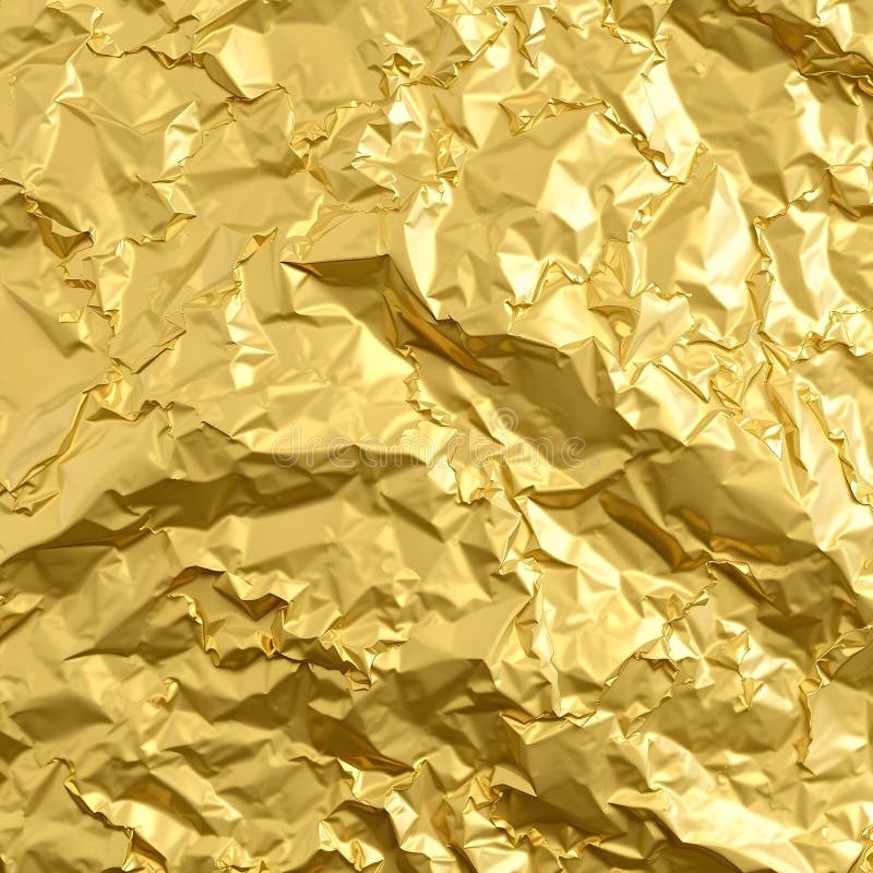 Creative Gold Steel Foil Shiny Abstract Texture Background Stock ...