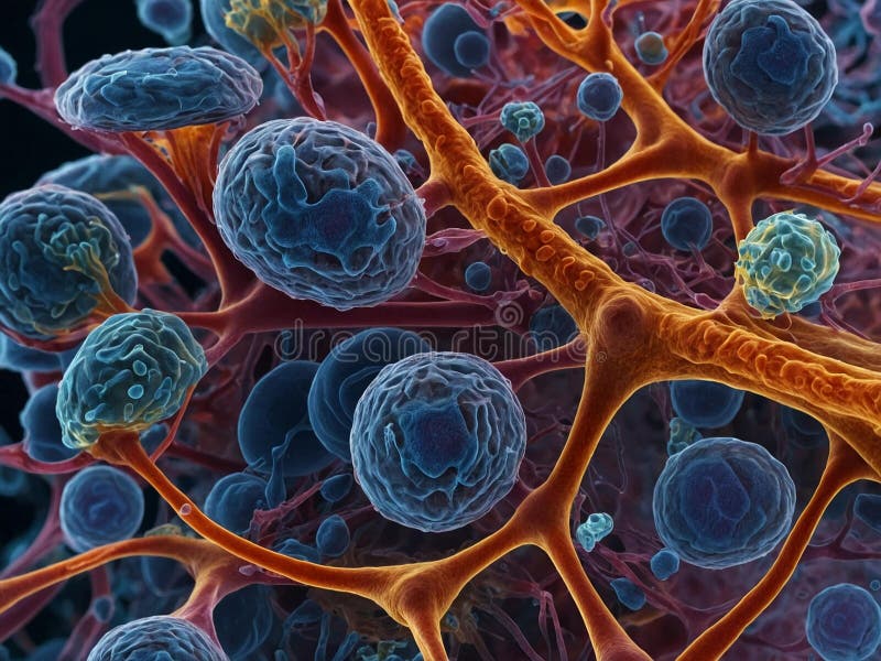 Human Cells in Action, Structure and Functionality, Details of Cell ...