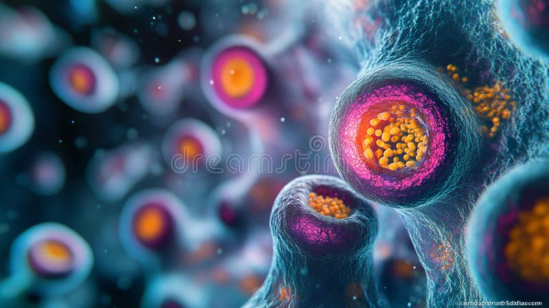 Hepatocyte Regeneration Process Stock Illustrations – 4 Hepatocyte ...
