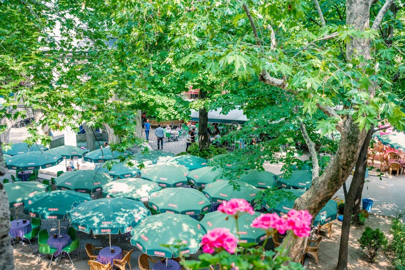 High Resolution Panoramic View of Koza Han(Silk Bazaar) in Bursa,Turkey ...